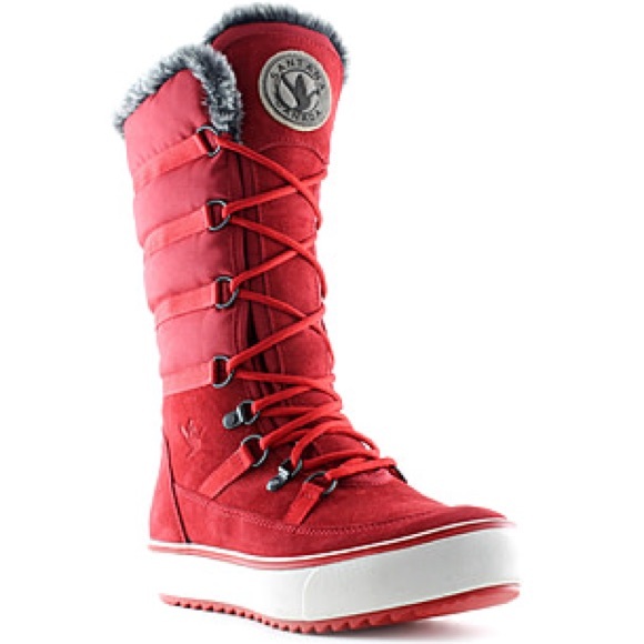 Santana Canada | Shoes | New In Box Santana Canada Mackenzie Red Boots ...